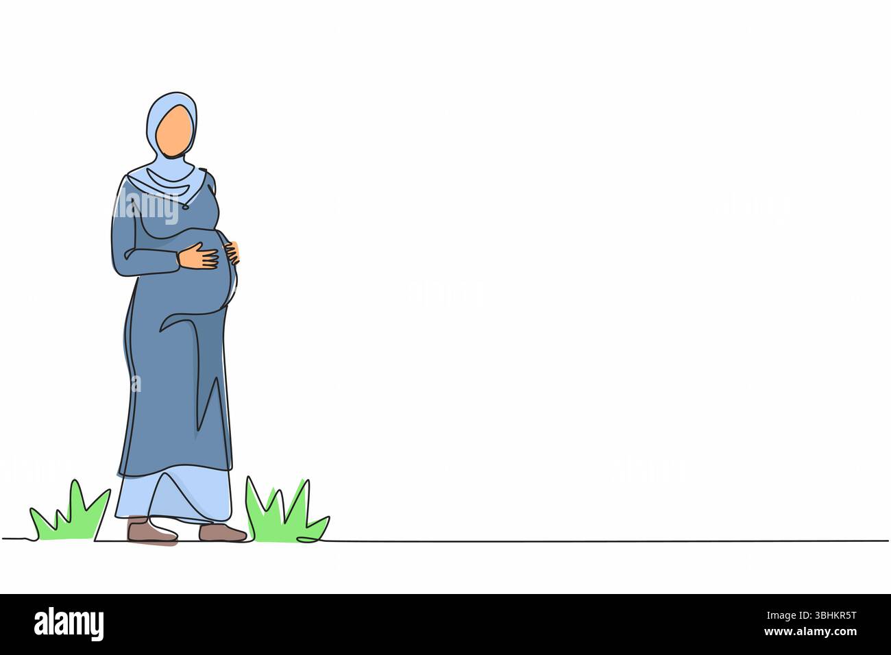 Arabic woman and child Cut Out Stock Images & Pictures - Alamy