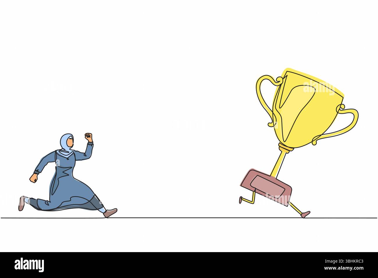 Woman silhouette running away Stock Vector Images - Alamy