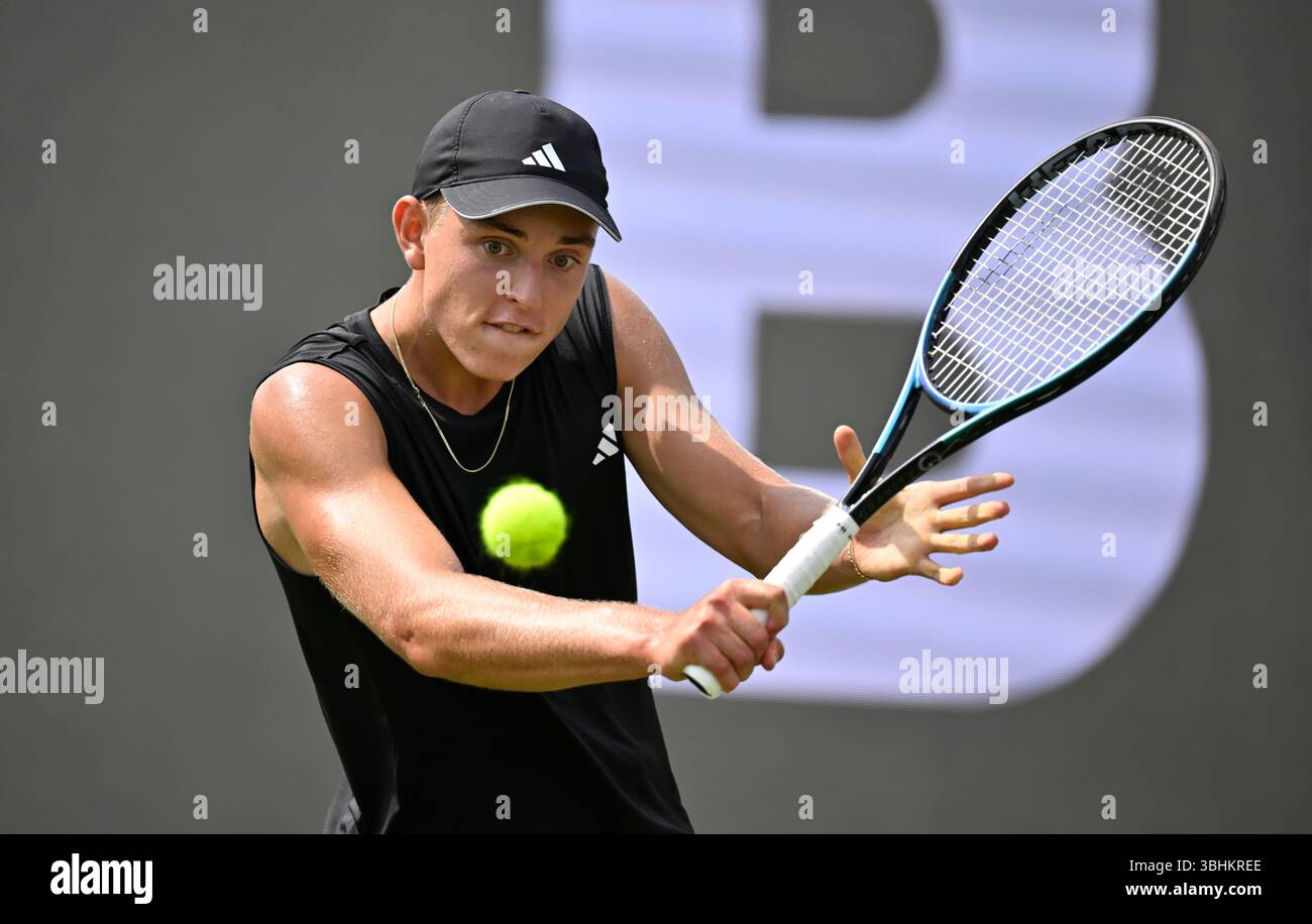 Justin Engel GER Aktion Tennis Herren BOSS Open ATP 250 Stuttgart 2025 ...