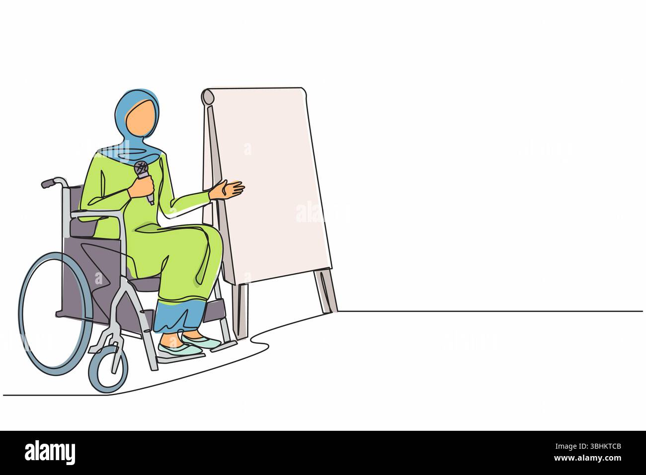 Simple line drawing presentation on Cut Out Stock Images & Pictures - Alamy