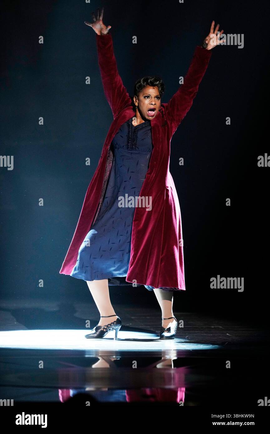 Audra McDonald performs "Rose's Turn" from "Gypsy" during the 78th Tony ...