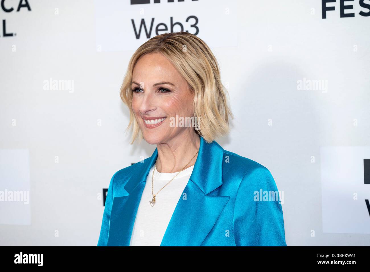 NEW YORK, NEW YORK - JUNE 09: Film subject Marlee Matlin attends the ...