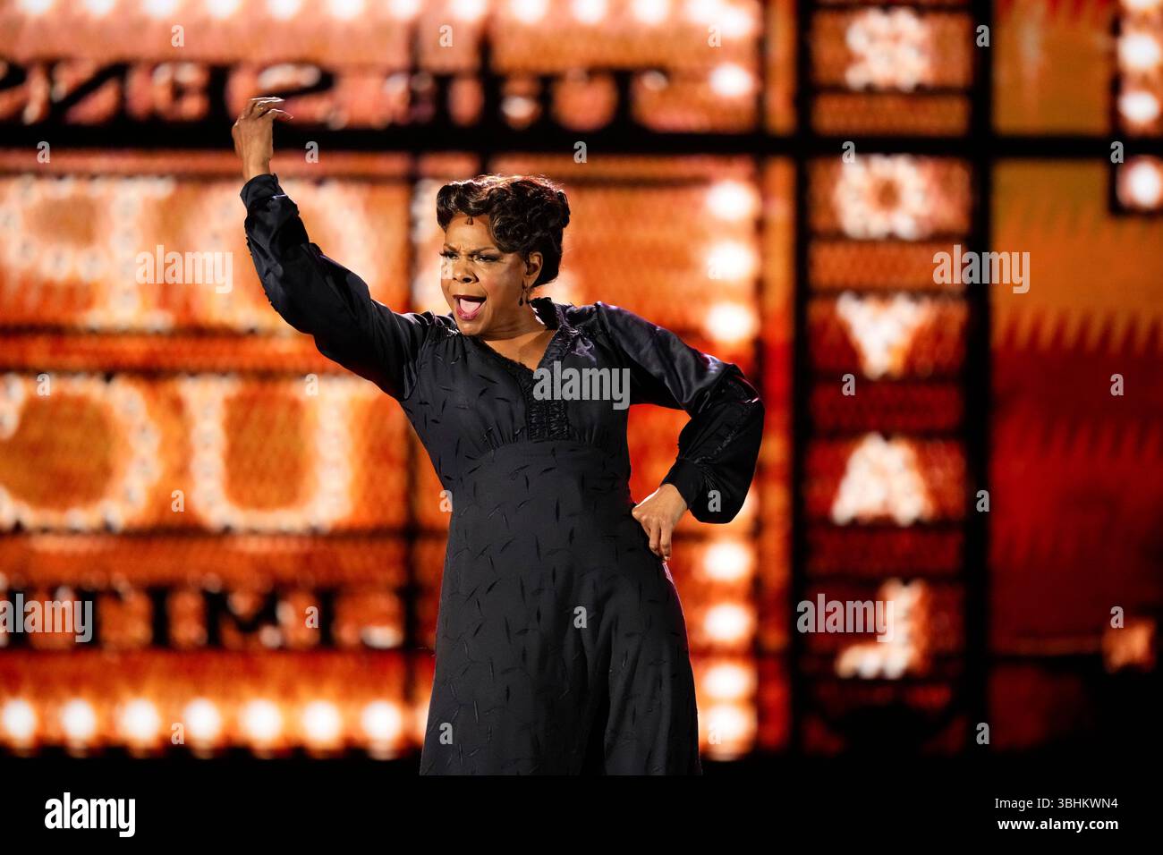 Audra McDonald performs "Rose's Turn" from "Gypsy" during the 78th Tony ...