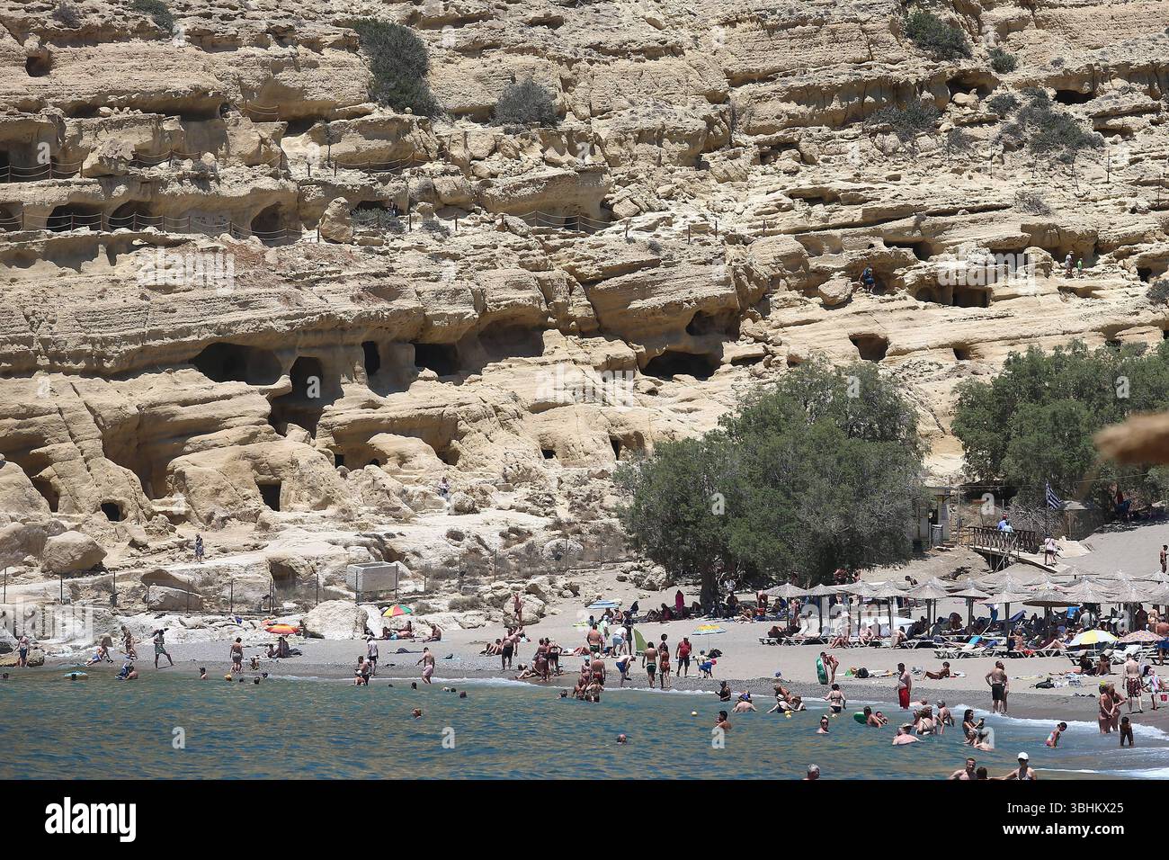 10.06.2025 , xsvx, Reise Urlaub, Griechenland Kreta emwir, v.l. Matala ...