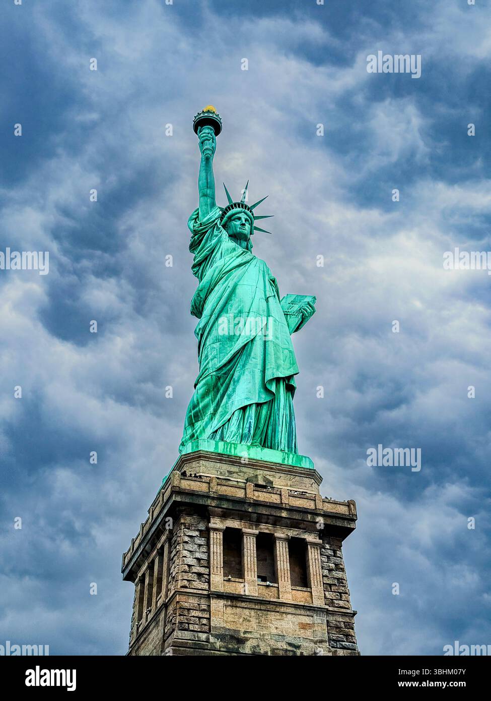 The Statue of Liberty, officially titled Liberty Enlightening the World ...