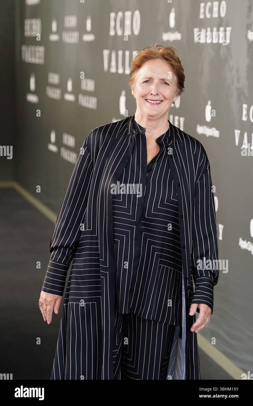 Fiona Shaw attending the European premiere of Echo Valley, at BFI ...