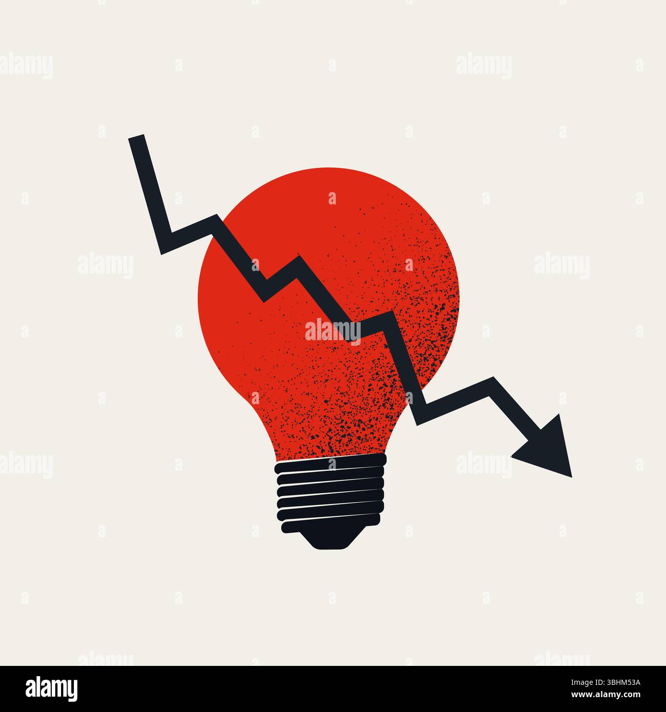 Creative burnout vector concept. Symbol of mental health, depression ...