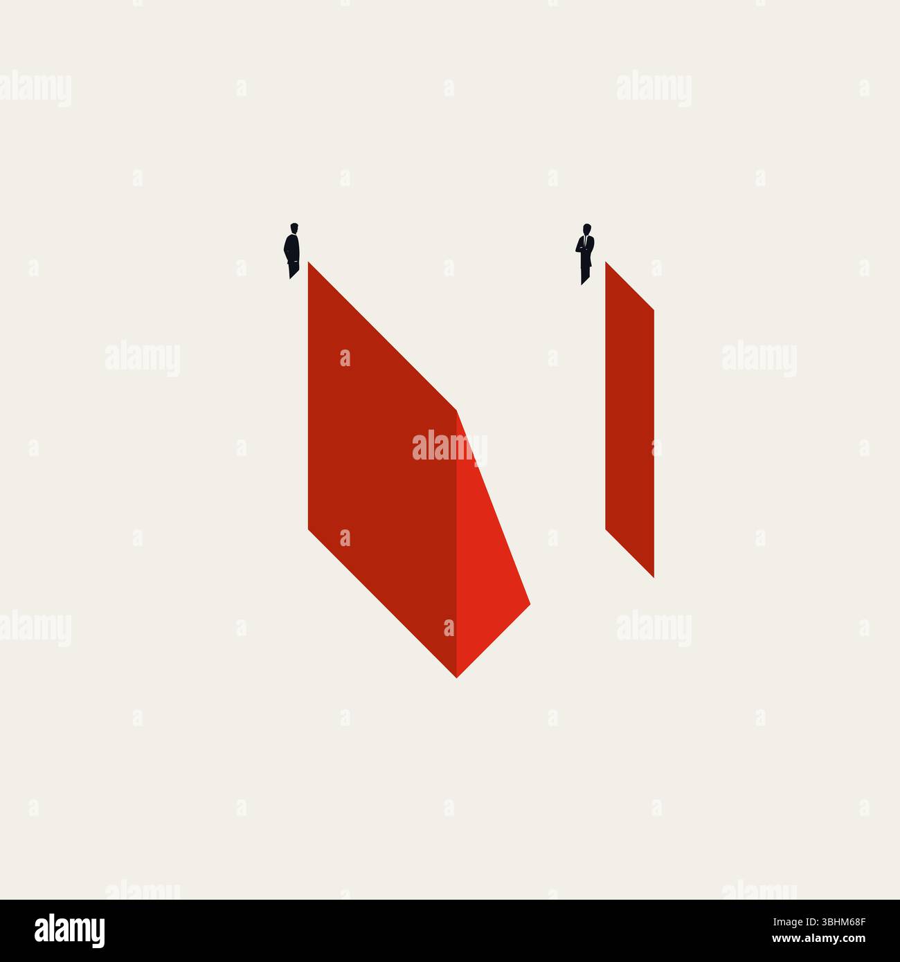 Lack of teamwork Stock Vector Images - Alamy