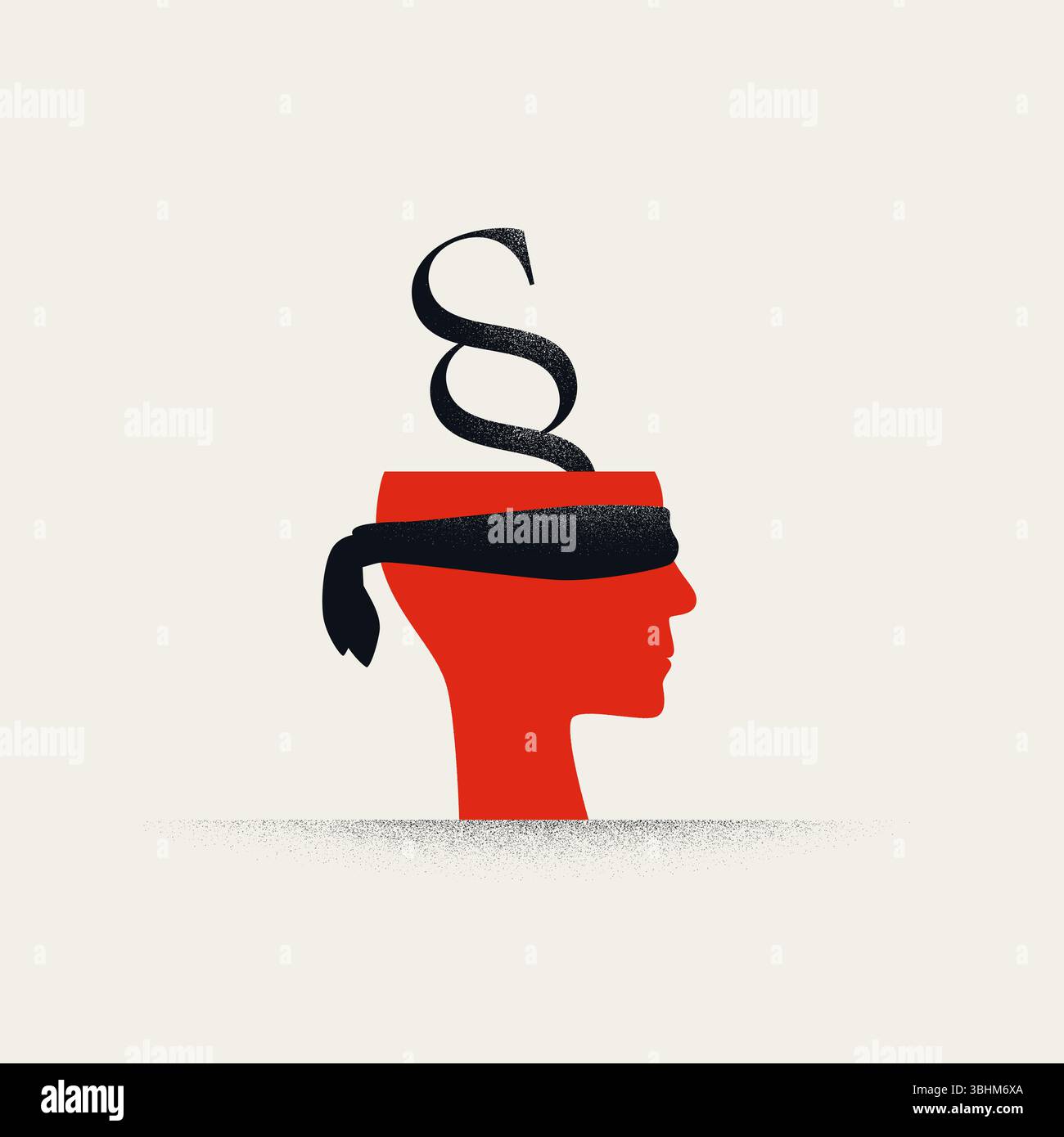 Blind justice vector concept. Symbol of fairness and equality before ...