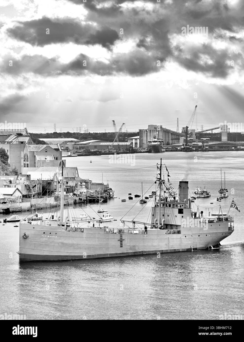 SS Hestmanden is a Norwegian steamer it is the only preserved cargo ...