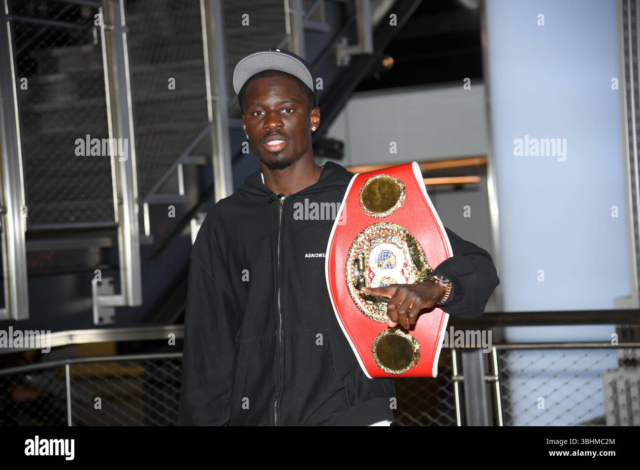 New York, USA. 10th June, 2025. Richardson Hitchins posers for photos ...
