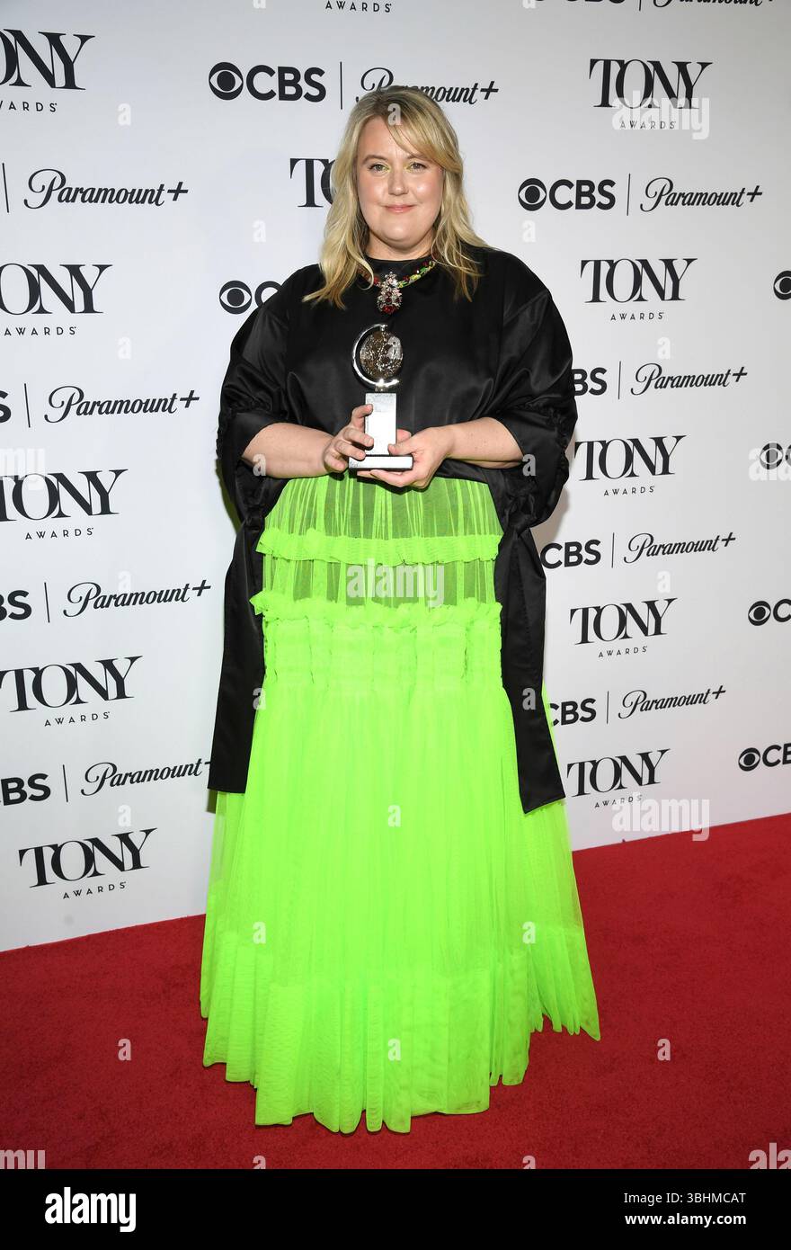 Marg Horwell poses with the best costume design of a play award for ...