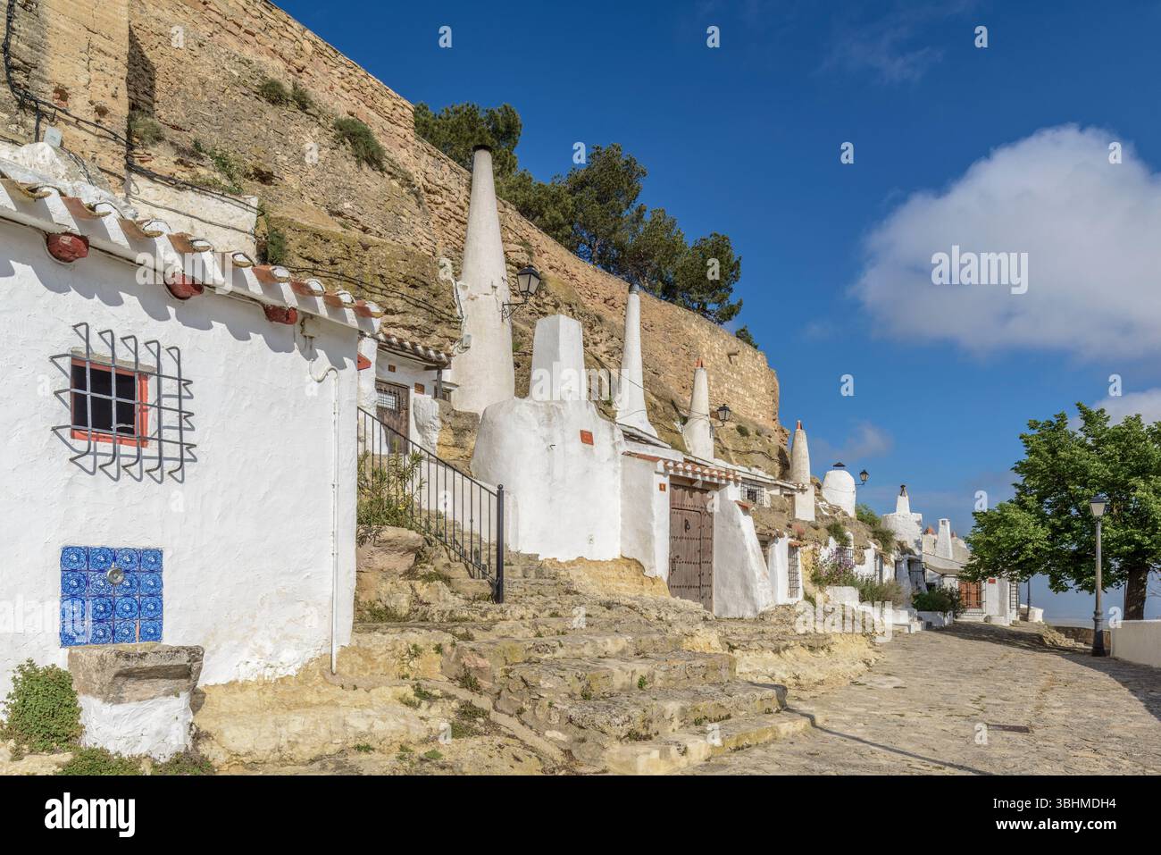 Hole Caves, Chinchilla de Montearagon, a city and municipality in the ...