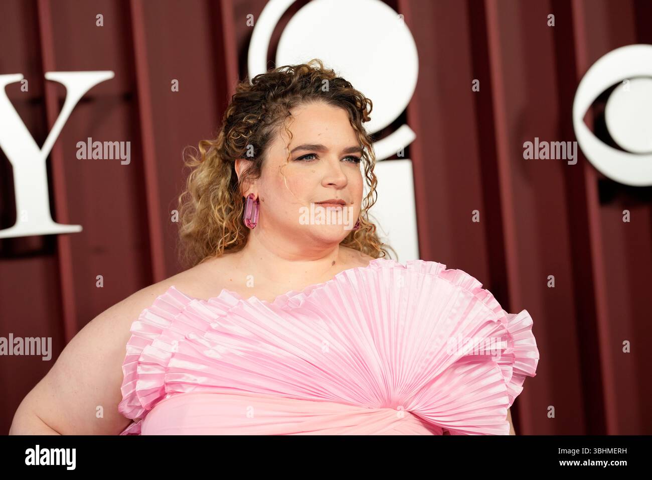Bonnie Milligan during the 2025 Tony Awards, held at Radio City Music ...