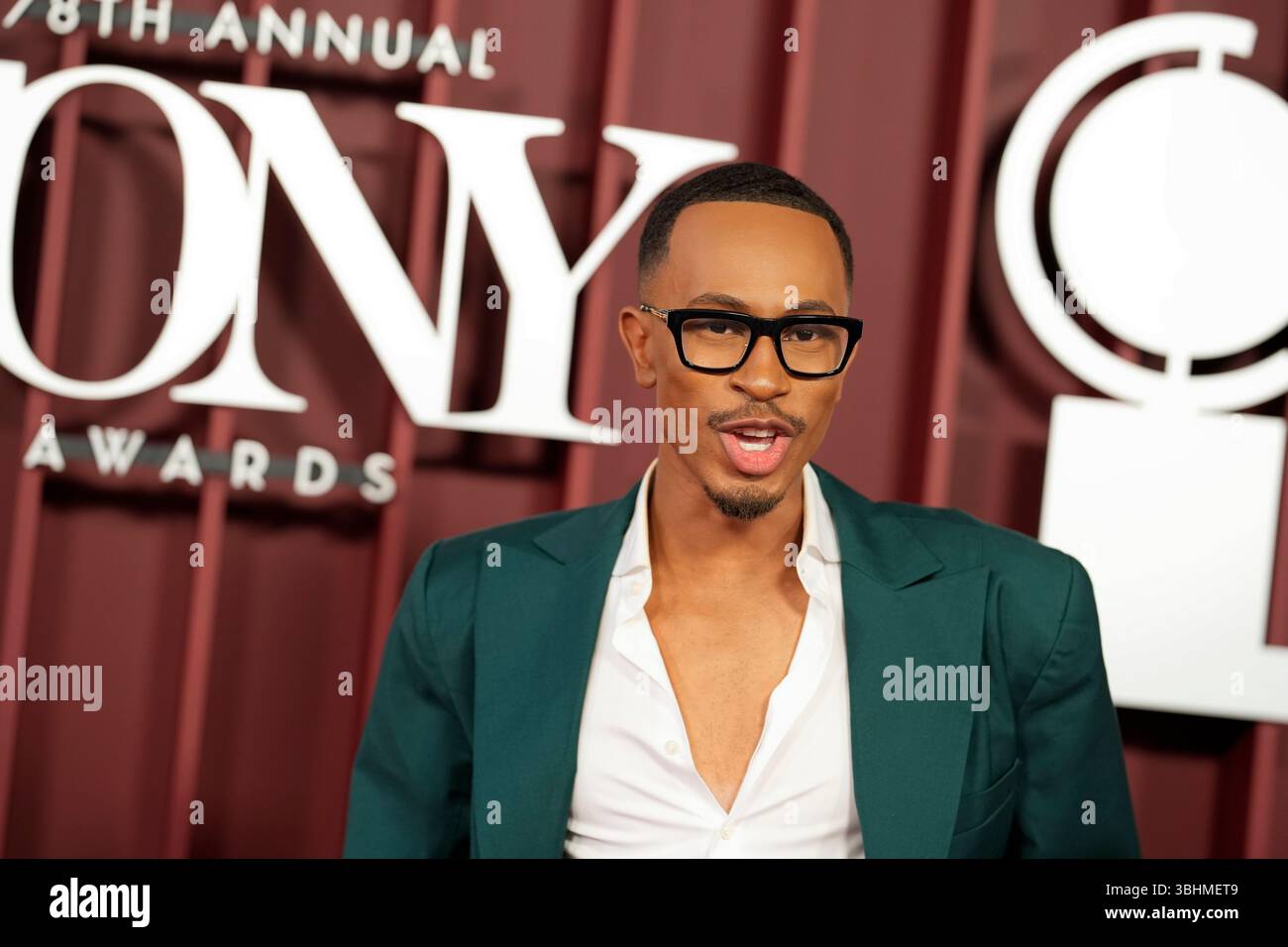 Kalen Allen during the 2025 Tony Awards, held at Radio City Music Hall ...