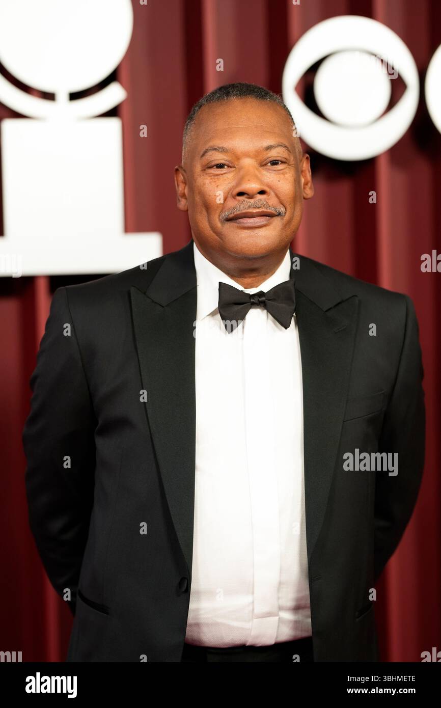 (R) Gary Edwin Robinson during the 2025 Tony Awards, held at Radio City ...