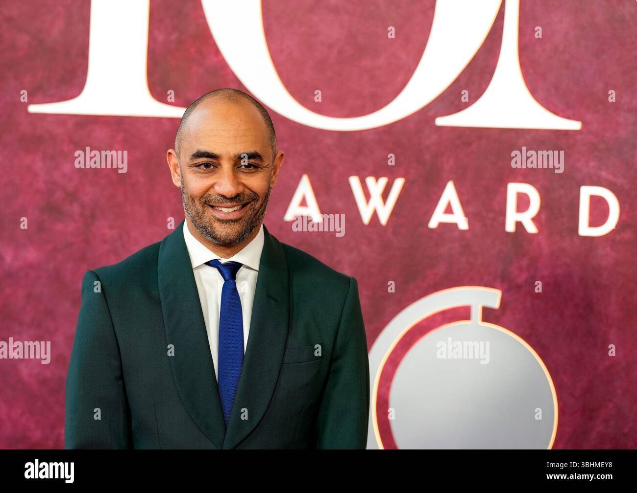 Saheem Ali during the 2025 Tony Awards, held at Radio City Music Hall in New York City, Sunday ...