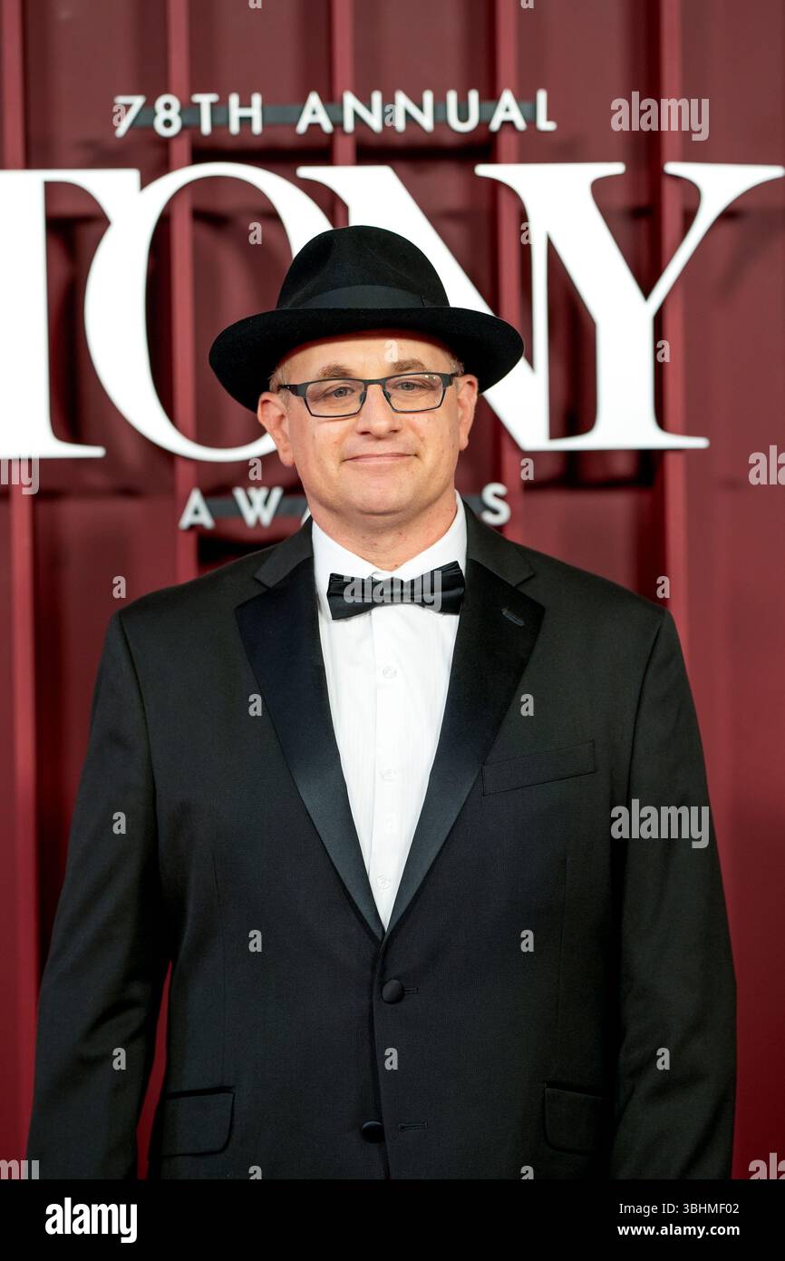 Jonathan Spector during the 2025 Tony Awards, held at Radio City Music ...
