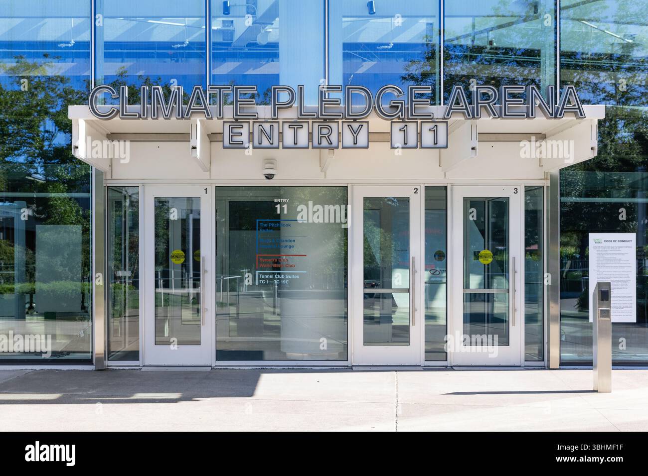 Climate Pledge Arena is a multi-purpose arena located in the Lower ...