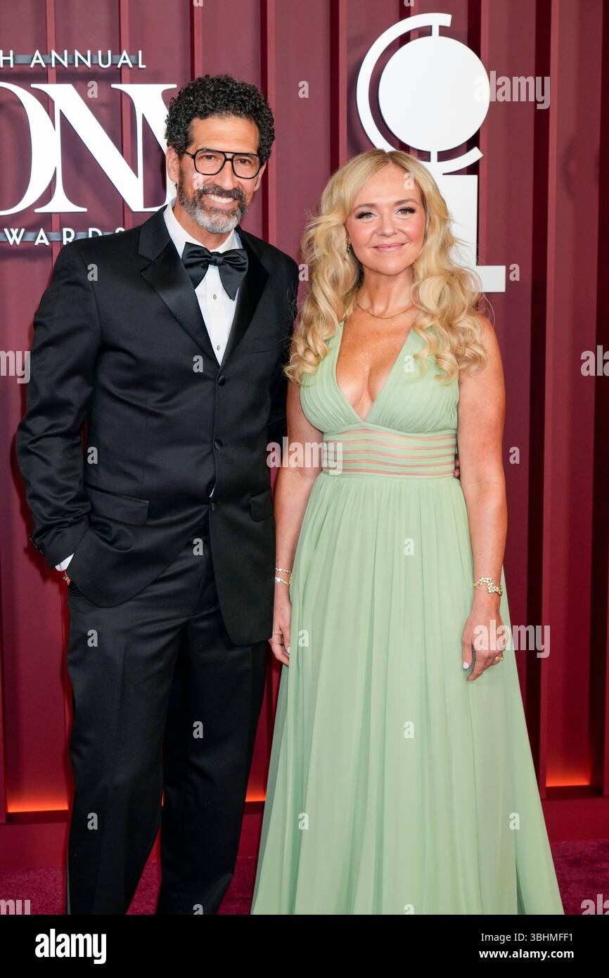 Rachel Bay Jones during the 2025 Tony Awards, held at Radio City Music ...
