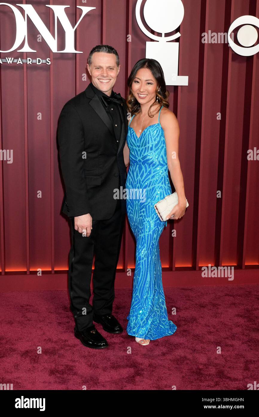 (Joshua Bergasse during the 2025 Tony Awards, held at Radio City Music ...