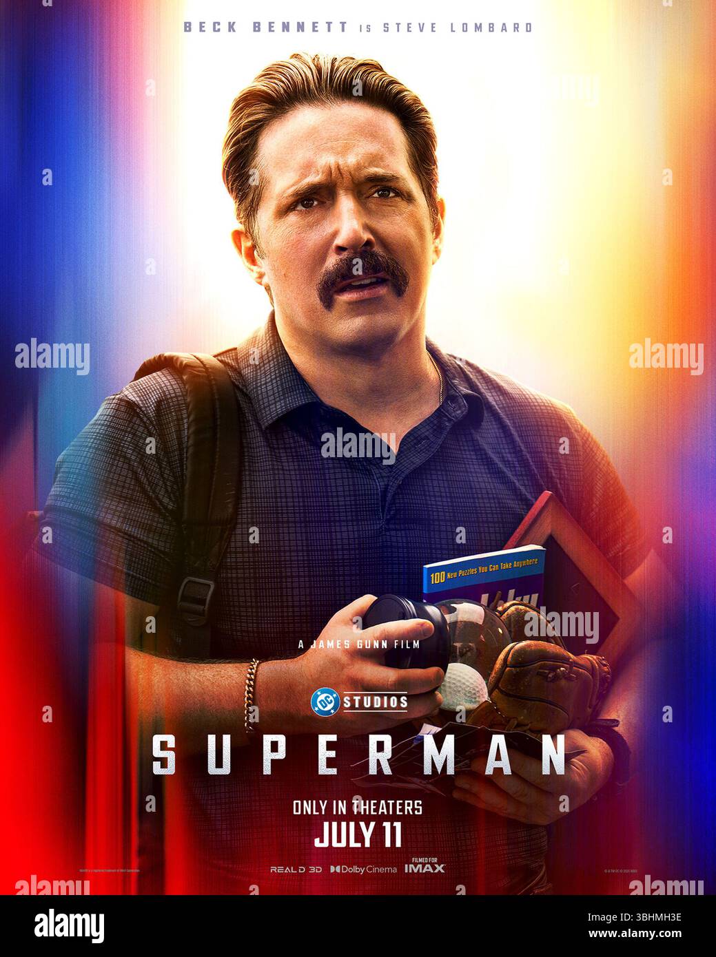 Superman (2025) POSTER ART Character Art: Beck Bennett - Steve Lombard ...