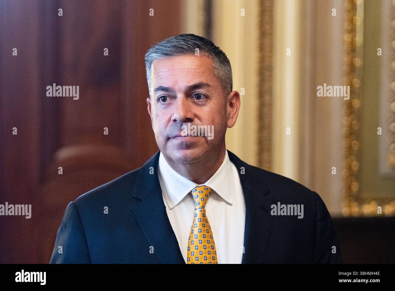 UNITED STATES - JUNE 10: Sen. Ben Ray Luján, D-N.M., leaves the Senate ...