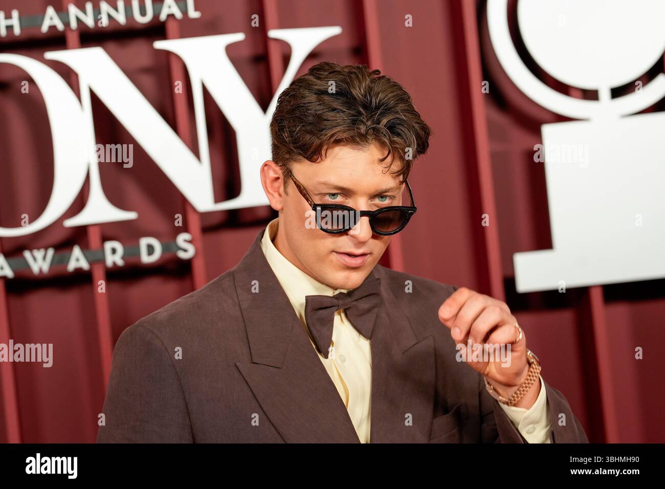 Tom Francis during the 2025 Tony Awards, held at Radio City Music Hall ...
