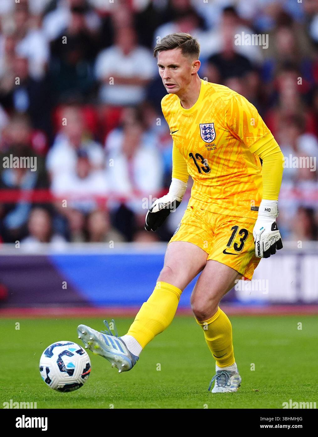 England goalkeeper Dean Henderson during the international friendly ...