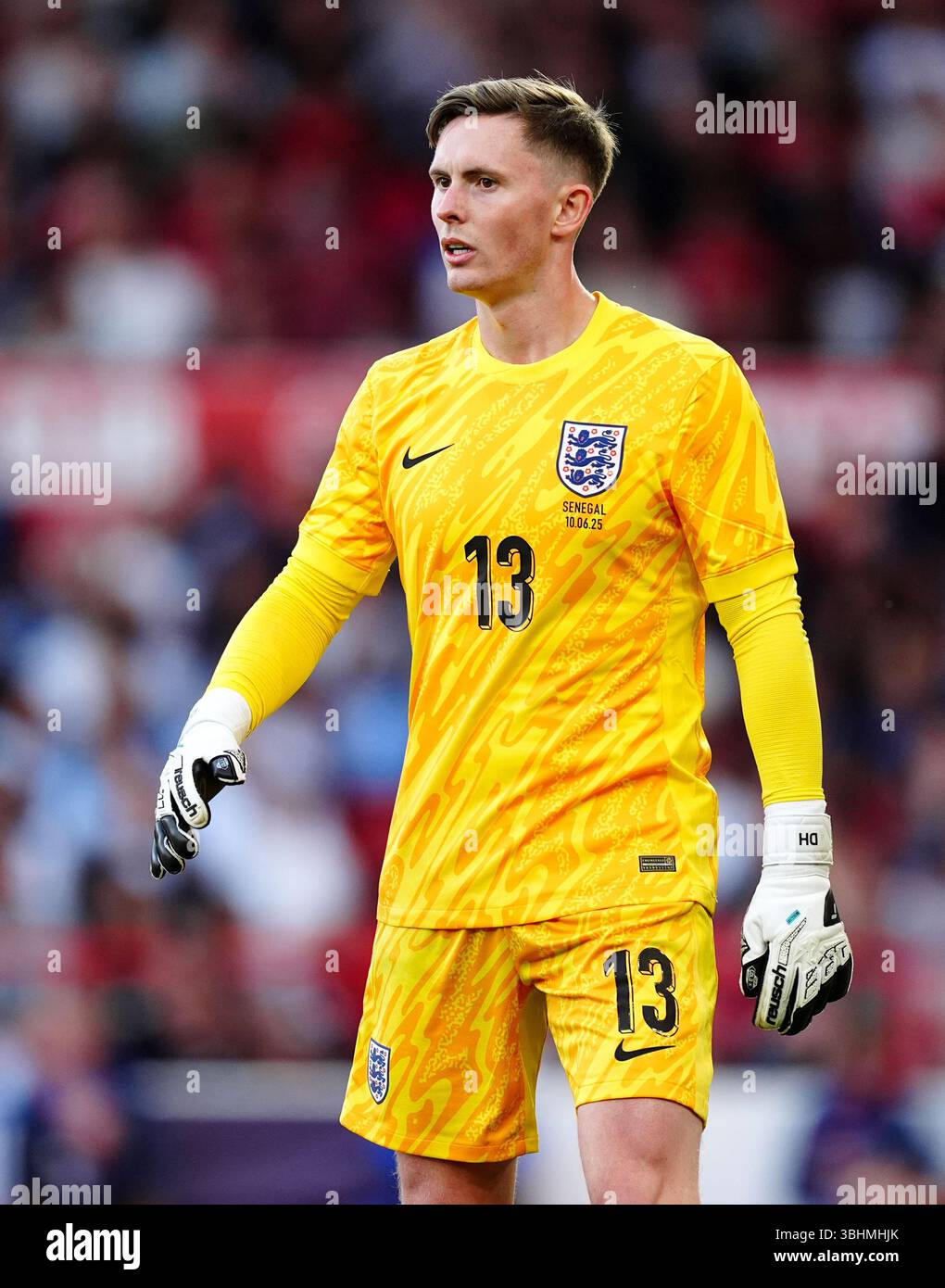 England goalkeeper Dean Henderson during the international friendly ...