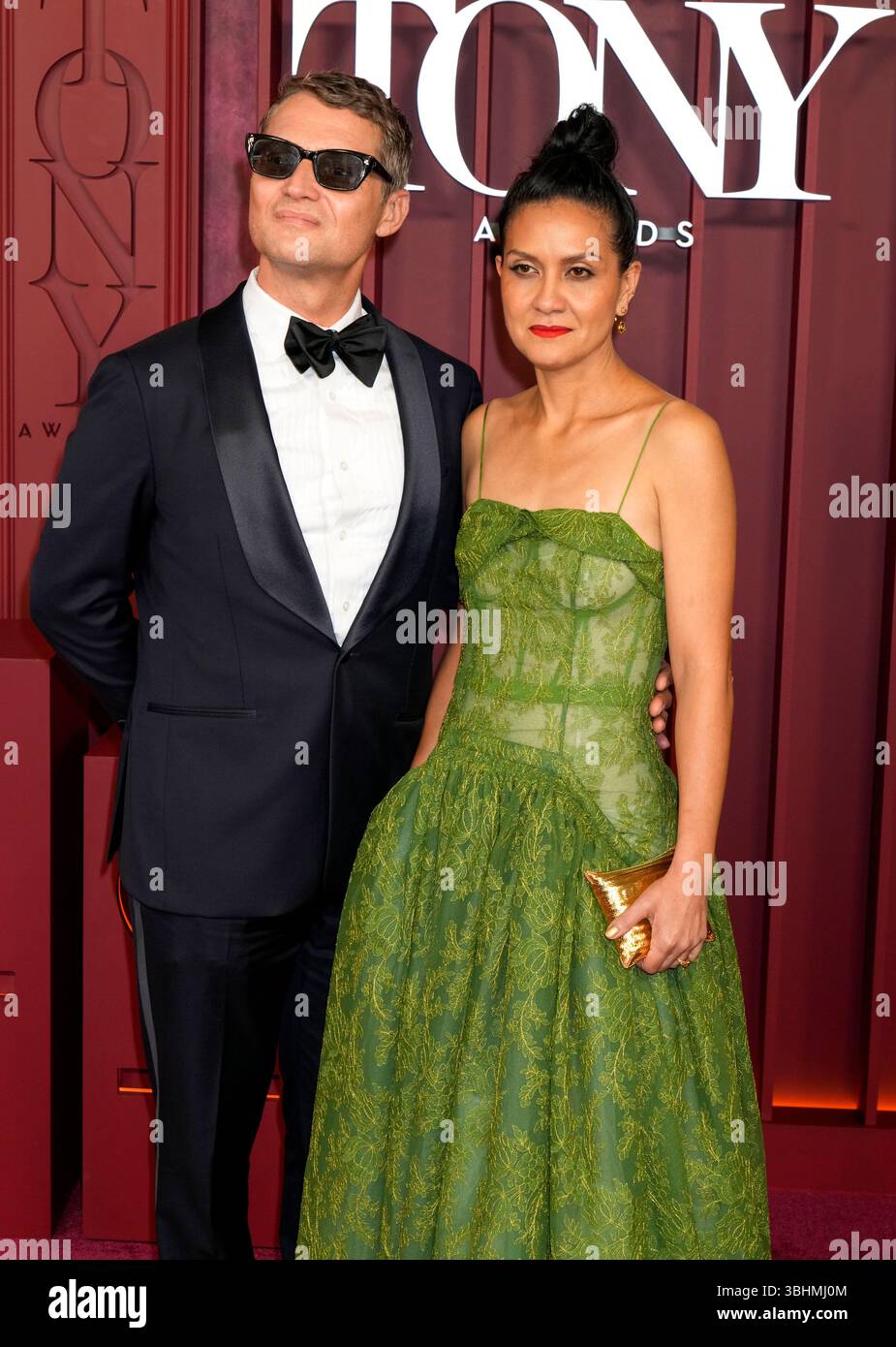 Martin Forster, Brenda Abbandandolo during the 2025 Tony Awards, held ...