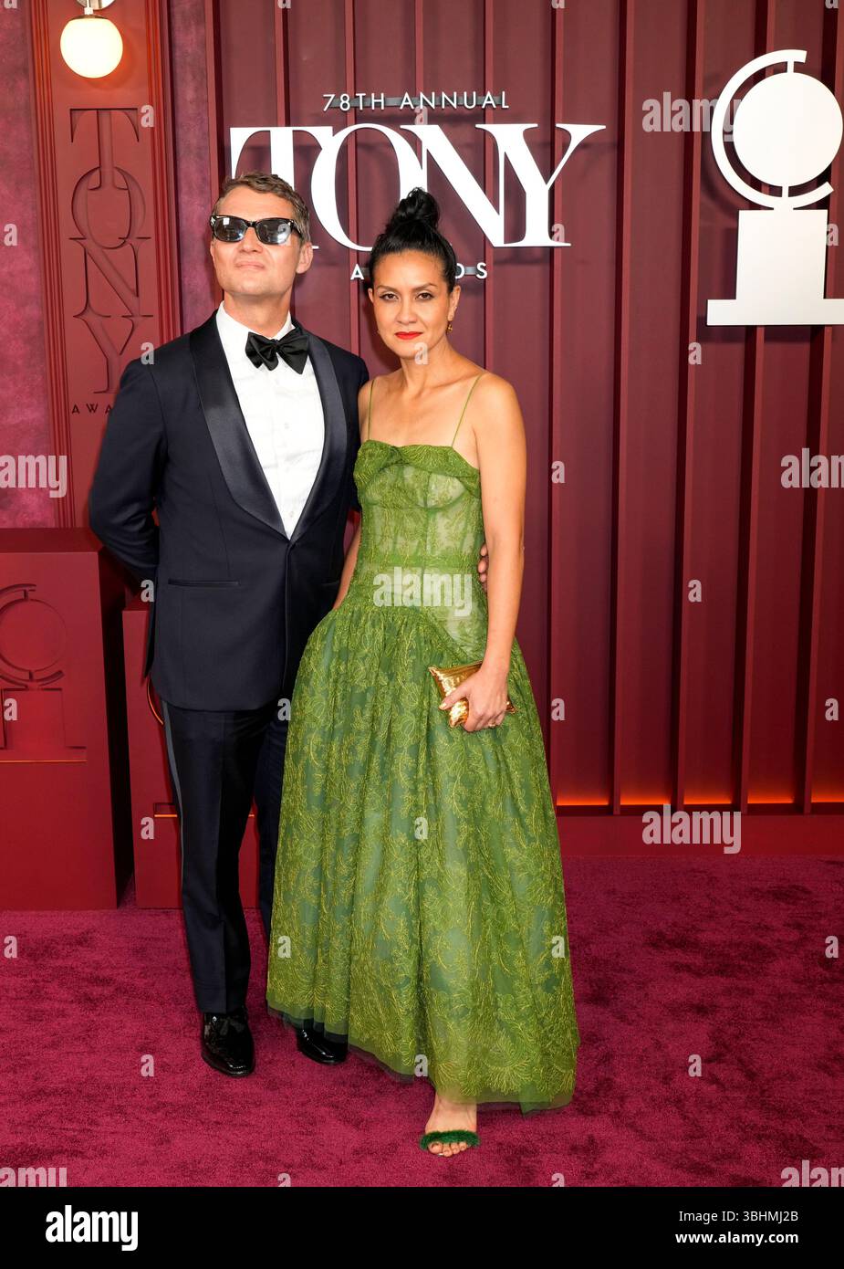 Martin Forster, Brenda Abbandandolo during the 2025 Tony Awards, held ...