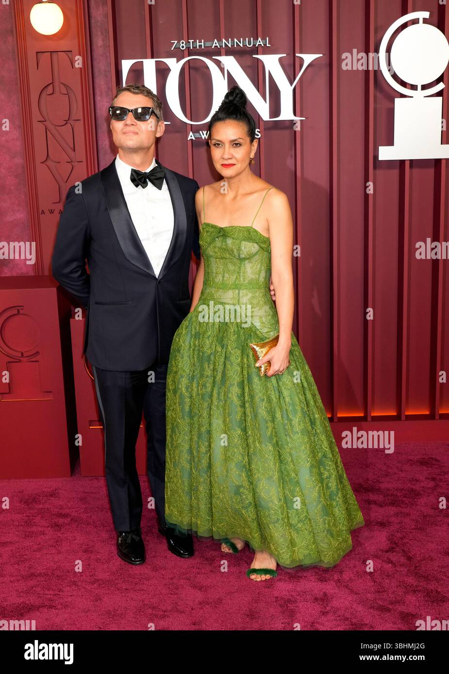 Martin Forster, Brenda Abbandandolo during the 2025 Tony Awards, held ...