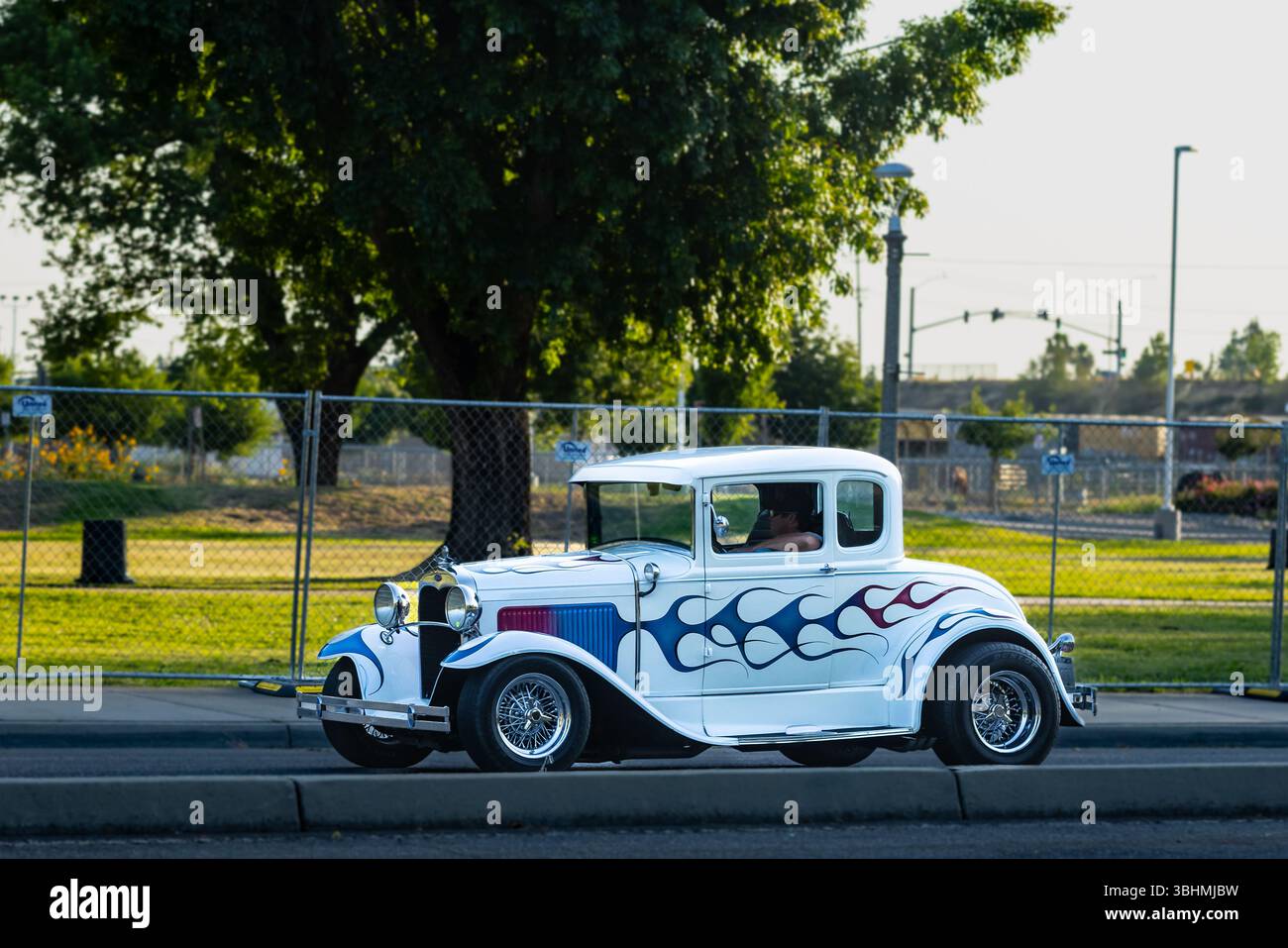 at the 2025 American Graffiti car show and festival in Modesto ...
