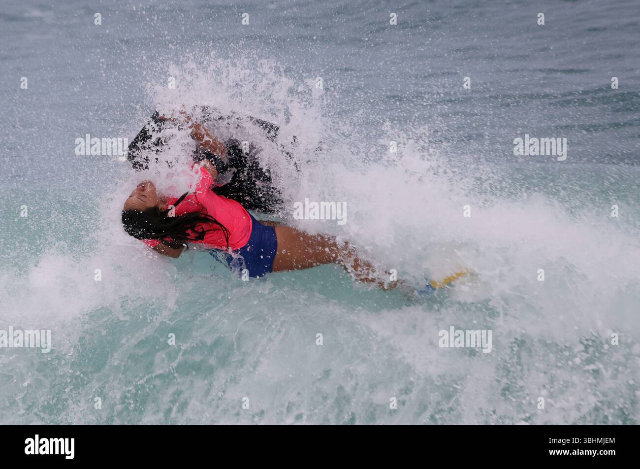 June 10, 2025, Rio De Janeiro, Rio De Janeiro, Brazil: Bodyboarders ...