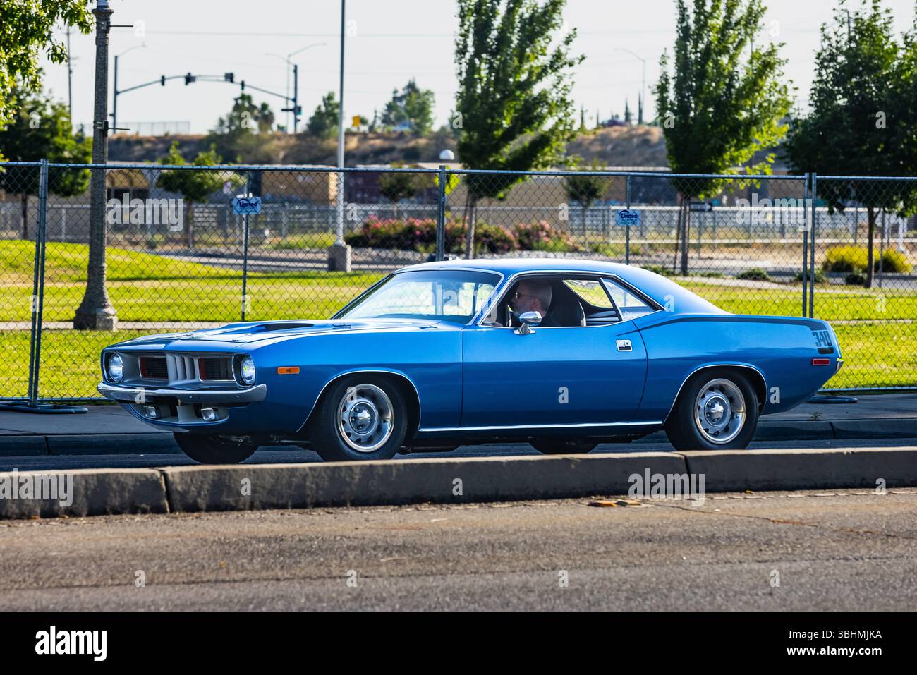 at the 2025 American Graffiti car show and festival in Modesto ...