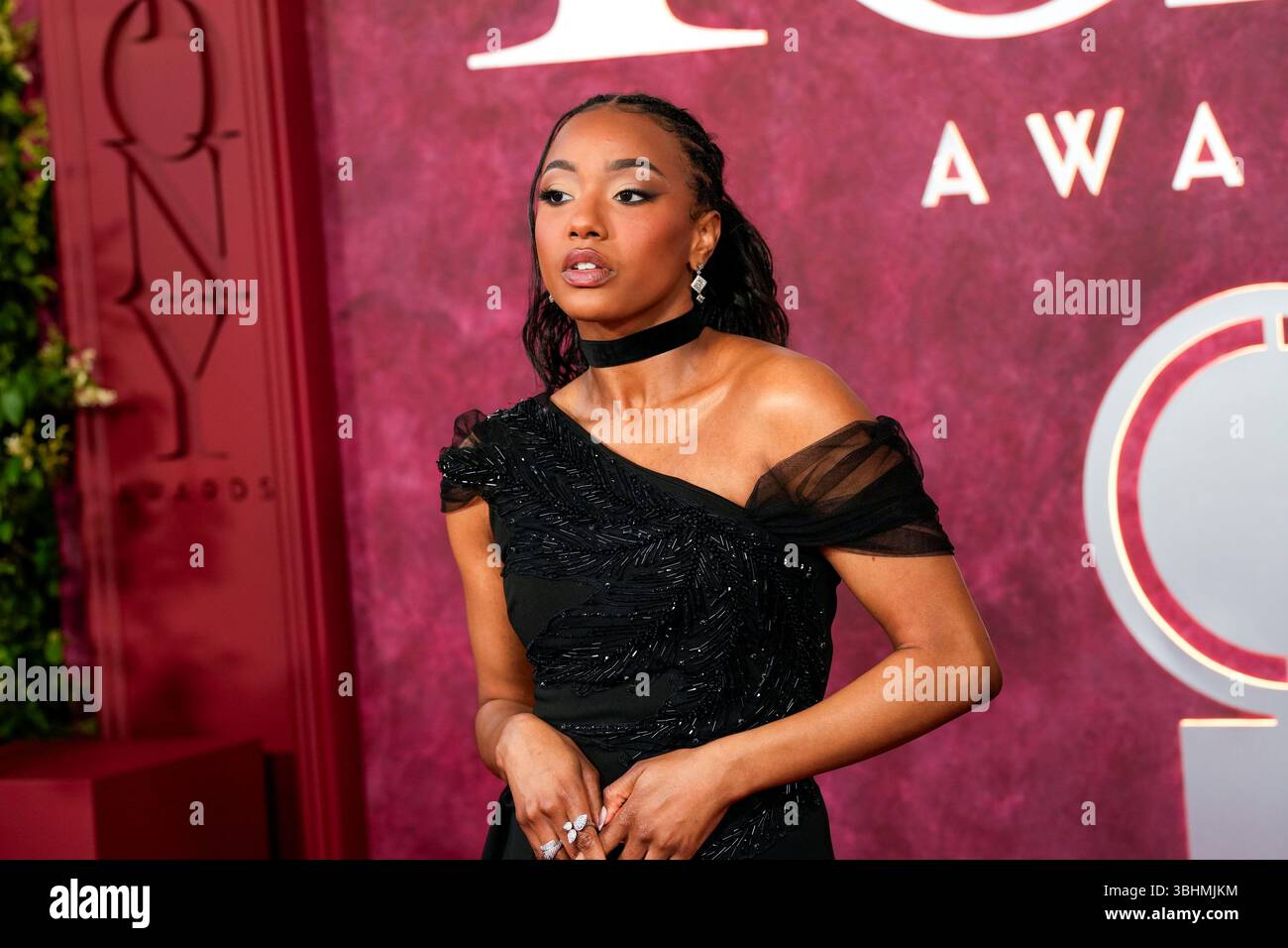 Alyah Scott during the 2025 Tony Awards, held at Radio City Music Hall ...