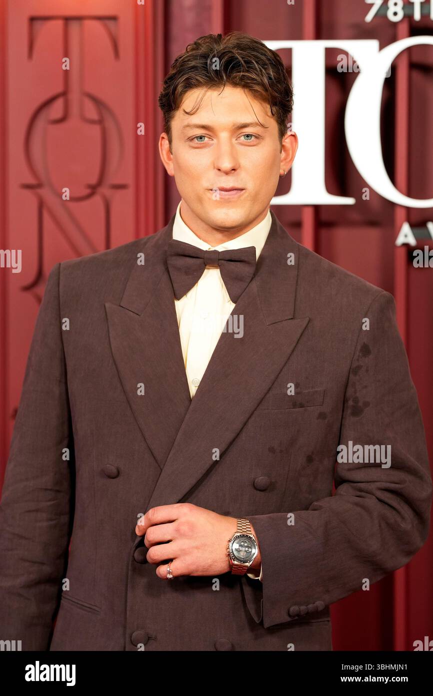 Tom Francis during the 2025 Tony Awards, held at Radio City Music Hall ...