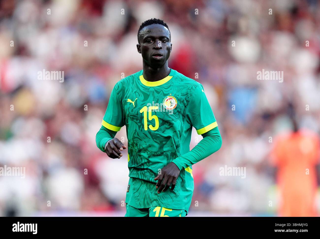 Senegal's Krepin Diatta during the international friendly match at The ...