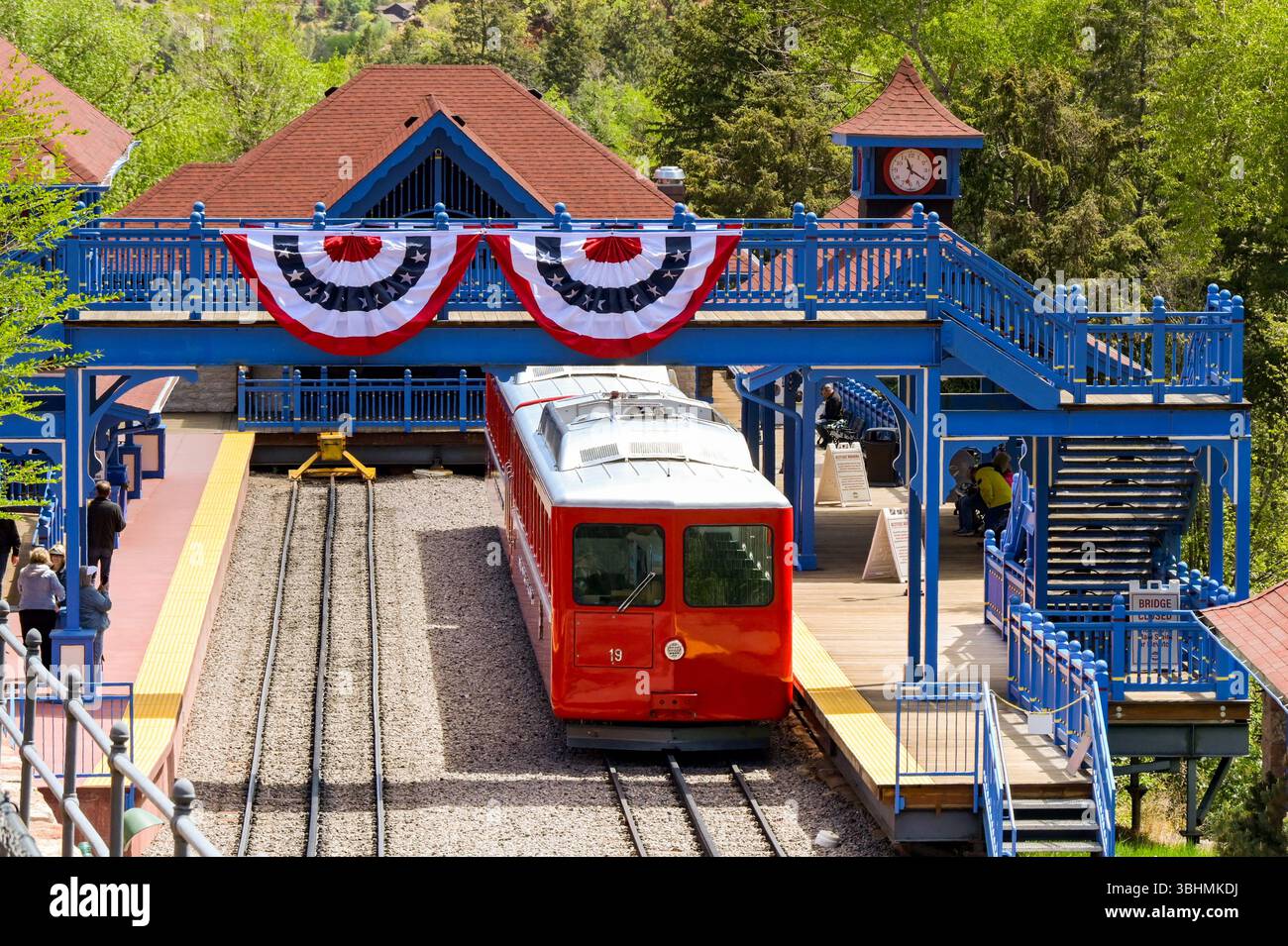Elevated view manitou springs hi-res stock photography and images - Alamy