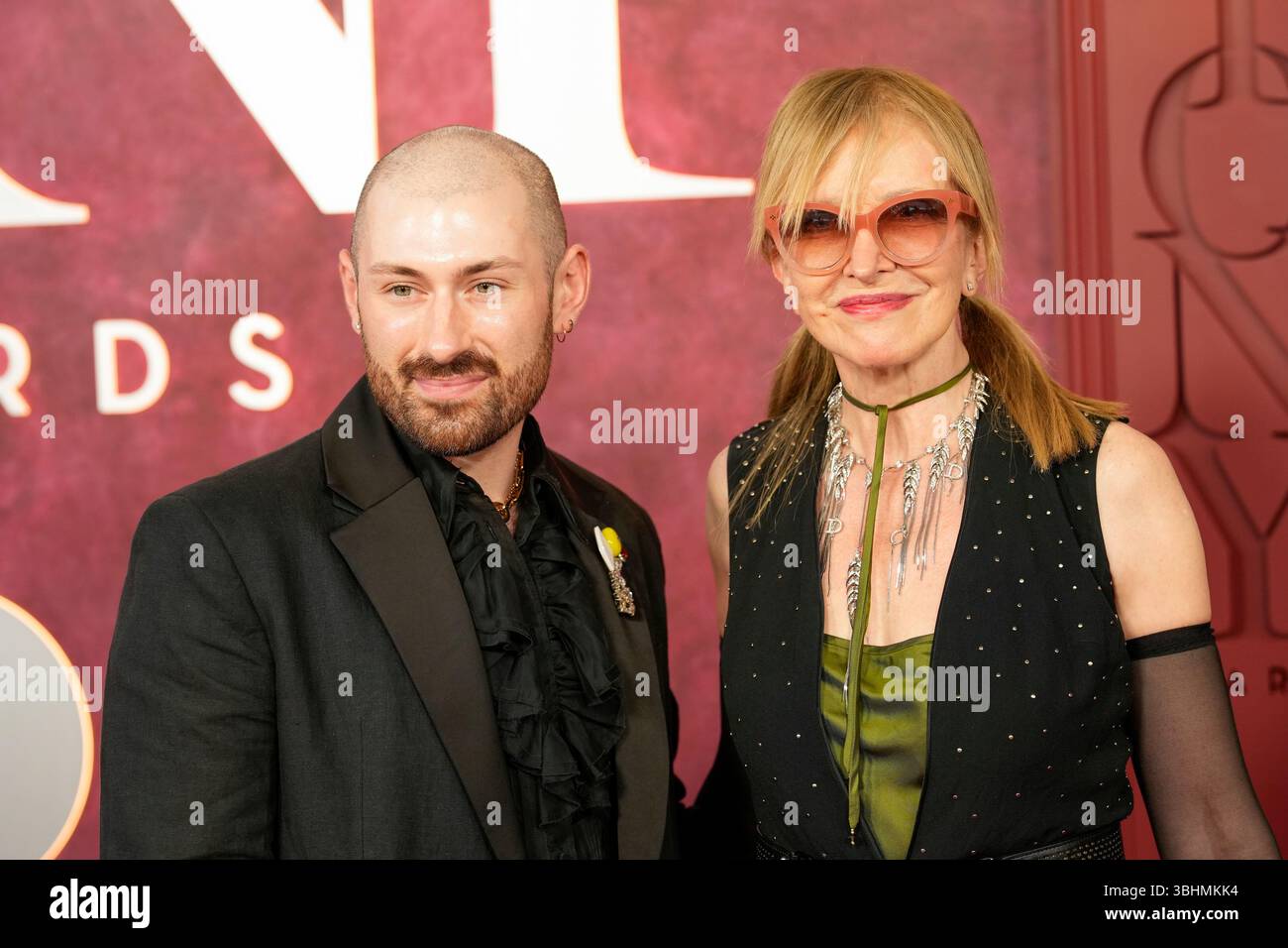 (R) Catherine Zuber during the 2025 Tony Awards, held at Radio City ...