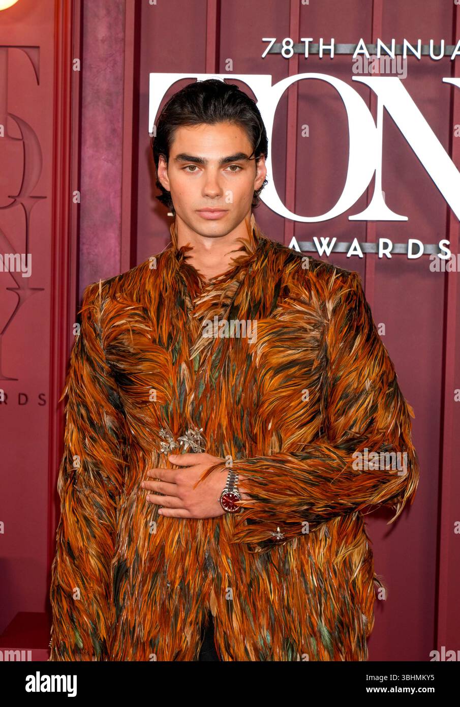 Jacob Rott during the 2025 Tony Awards, held at Radio City Music Hall ...