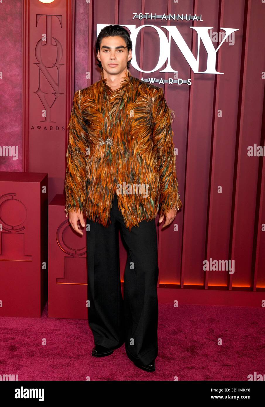 Jacob Rott during the 2025 Tony Awards, held at Radio City Music Hall ...