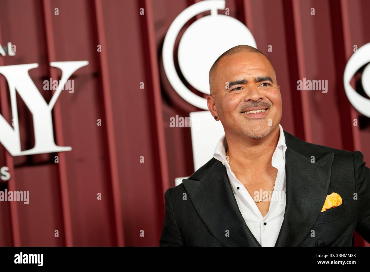 Christopher Jackson during the 2025 Tony Awards, held at Radio City ...