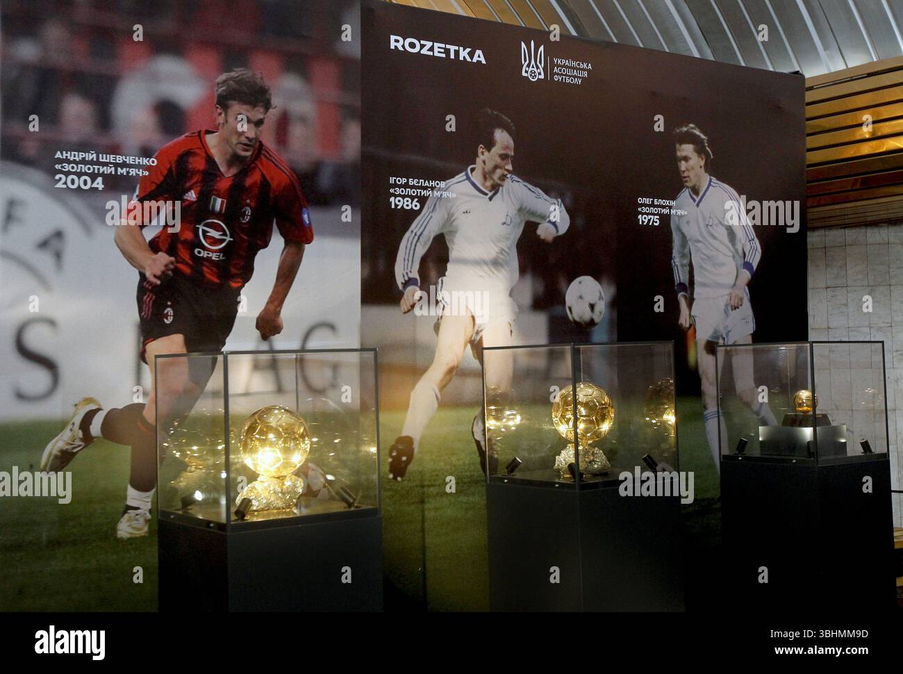 Three Ballon d’Or awards won by Ukrainian footballers (Oleh Blokhin in 1975, Ihor Belanov in ...