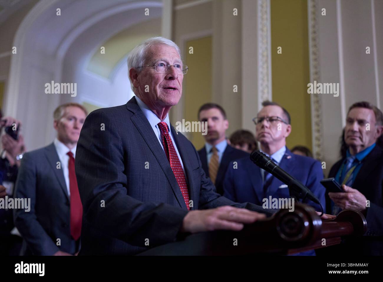 Sen. Roger Wicker, R-Miss., chairman of the Senate Armed Services ...