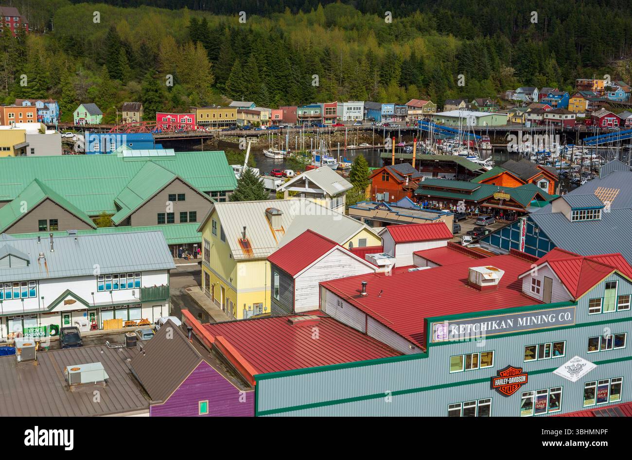 Ketchikan, Revillagigedo Island, Alaska,USA Stock Photo - Alamy