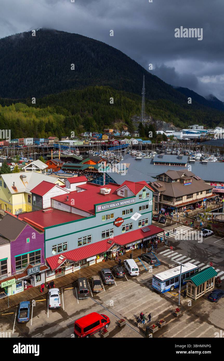 Ketchikan, Revillagigedo Island, Alaska,USA Stock Photo - Alamy