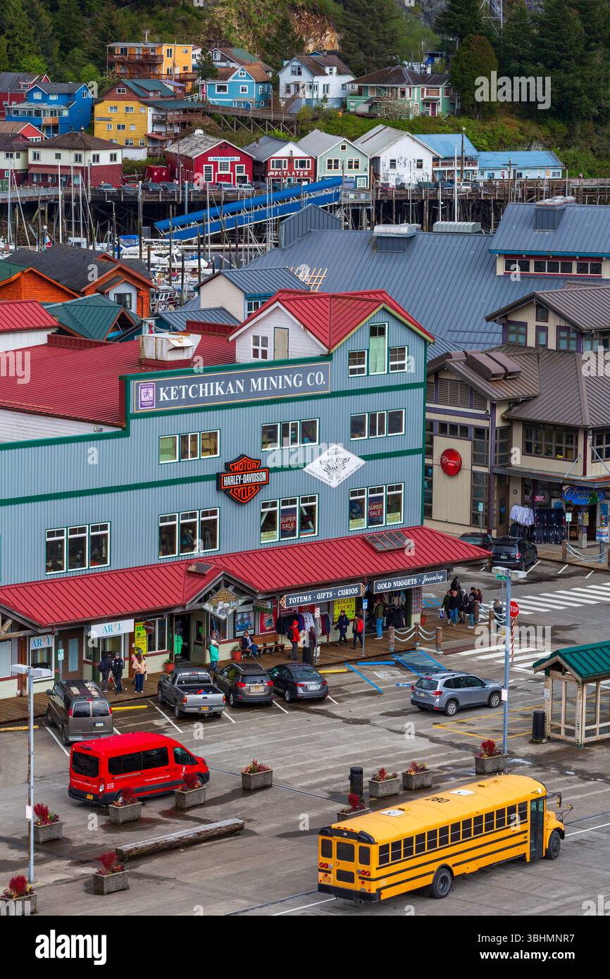 Ketchikan, Revillagigedo Island, Alaska,USA Stock Photo - Alamy