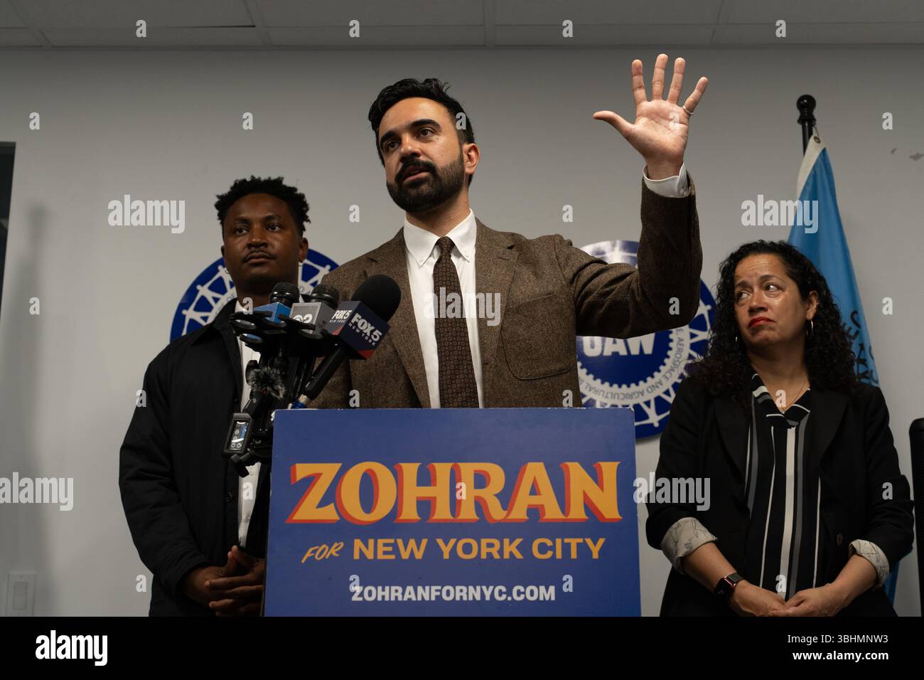 Manhattan, United States. 10th June, 2025. New York City mayoral ...